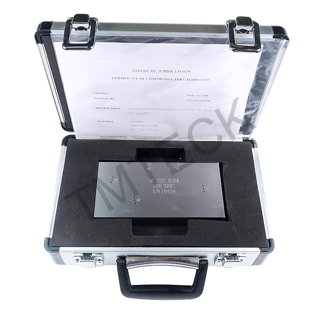 China RC Resolution Reference BlocK UT Calibration Block Manufacturer ...