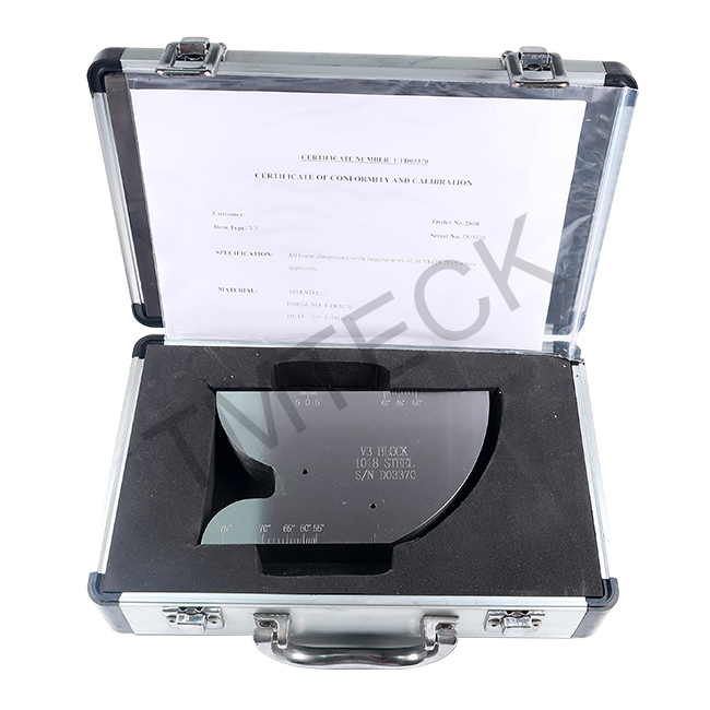 China V3 Ultrasonic calibration test block Manufacturer and Supplier ...