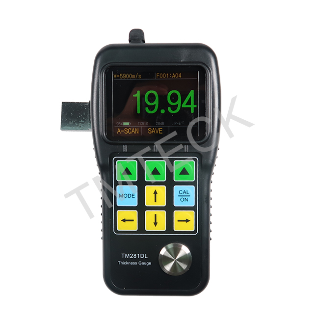 China TM281 Ultrasonic thickness gauge/thickness testing machine ...